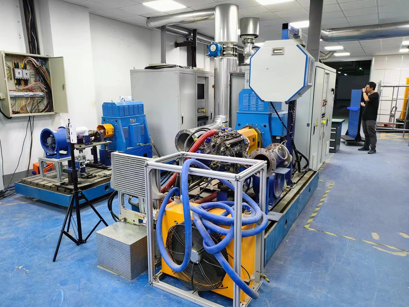 SSCG250-3000/8000 250Kw Gas Engine Performance Dyno Test Bench