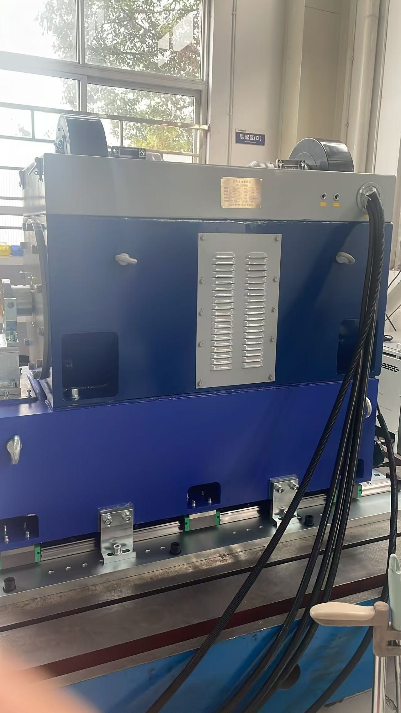SSCH250-4000/12000 High Accuracy Air-cooled AC Dynamometer Test Bench ...